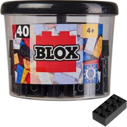 Simba Spielbausteine Konstruktionsspielzeug Bausteine Blox 40 Teile 8er schwarz 104118895