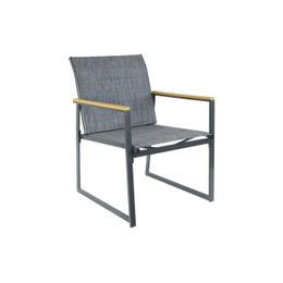 BURI Gartensessel Outdoor Sessel Metall Hochlehner Garten Terrassen Stuhl Sitzen Stühle
