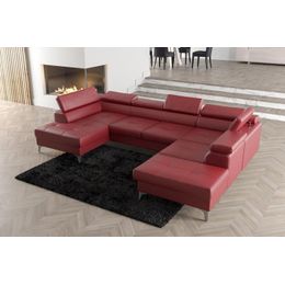 JVmoebel Ecksofa Modernes Design Polsterung Couch Wohnzimmer Ecksofa U-Form