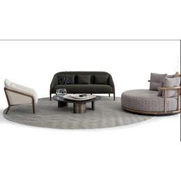 JVmoebel Wohnzimmer-Set Designen Wohnzimmer Set 2x Sofa mit Sessel Luxus Möbel