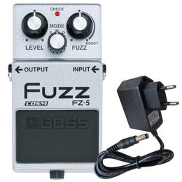 BOSS BY ROLAND E-Gitarre Boss FZ-5 Fuzz-Pedal Effektgerät mit Netzteil