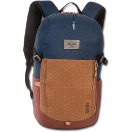 Bestway Freizeitrucksack Bestway blau-brauner Tagesrucksack (Freizeitrucksack