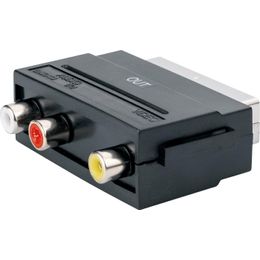 Schwaiger SCA7310 531 Audio- & Video-Adapter SCART Stecker zu CINCH Buchse
