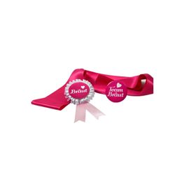 Frau WUNDERVoll Papierdekoration JGA Gruppenset Button pink