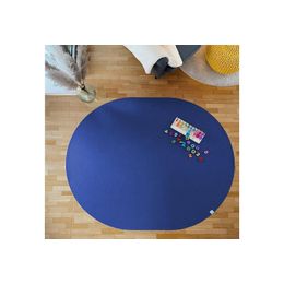 Sanosoft Spielmatte Sanosoft ovale Krabbelmatte 160x200cm Blau