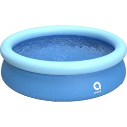 AVENLI Quick-Up Pool Prompt Set 183 x 50 cm Pool (Aufstellpool mit aufblasbarem Ring)