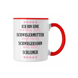 Trendation Tasse Schwiegermutter Geschenke Geburtstag Lustiger Spruch für Schwiegermama