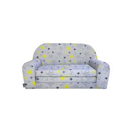 FORTISLINE Kindersitzgruppe Kindersofa "MINI" Kindercouch zum Aufklappen W386