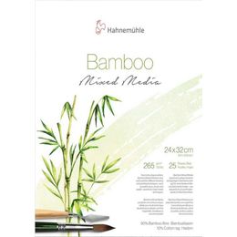 Hahnemühle Hahnemühle Zeichenblock Bamboo Mixed Media Universalblock 24x32cm 265g/m²