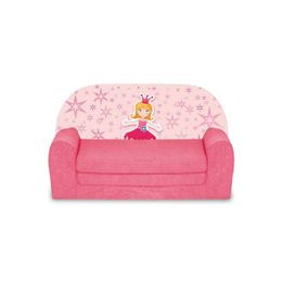 FORTISLINE Kindersitzgruppe Kindersofa "MINI" Kindercouch zum Aufklappen W386