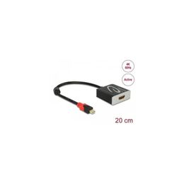 Delock Adapter mini DisplayPort 1.2 Stecker > HDMI Buchse 4K 60... Computer-Kabel