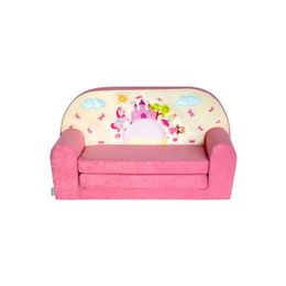 FORTISLINE Kindersitzgruppe Kindersofa "MINI" Kindercouch zum Aufklappen W386