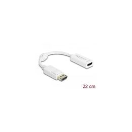 Delock Adapter DisplayPort 1.1 Stecker > HDMI Buchse Passiv