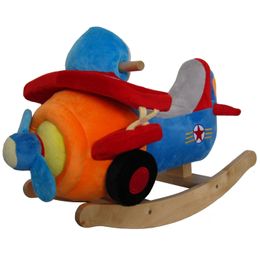 Sweety-Toys Schaukeltier Sweety Toys 4751 Schaukelstuhl Flugzeug