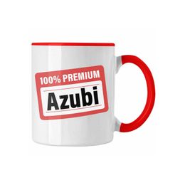 Trendation Tasse 100% Premium Azubi Tasse Geschenk für Azubis Bester Auszubildender Prü