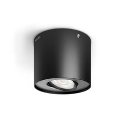 Philips myLiving LED Spot 1flg. Phase 533003016, 500lm, schwarz 53300/30/16