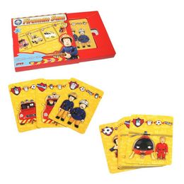 Feuerwehrmann Sam Spiel, Kartenspiel Kinder Quartett Kartenspiel Feuerwehrmann Sam 32 Karten