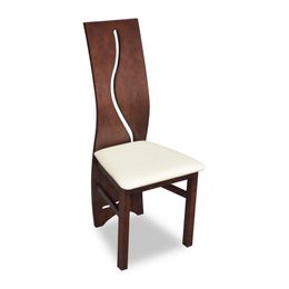 JVmoebel Stuhl, Design Lehnstuhl Stühle Polster Küchen Stuhl Sessel Holzstuhl