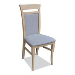 JVmoebel Stuhl, Design 1x Stühle Esszimmer Stuhl Sessel Polster Holzstühle