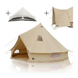 yourGEAR Tipi-Zelt yourGEAR Zelt Desert 8 Pro UV50+ Tipi mit Schlafkabine und Vordach