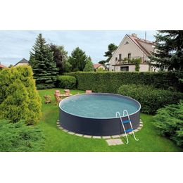 Poolomio Pool Azuro Deluxe Stahlwandpool