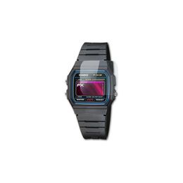 atFoliX Schutzfolie Panzerglasfolie für Casio F-91W-1YEF