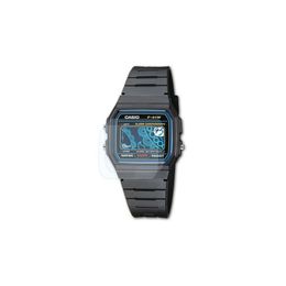 Bruni Schutzfolie Glasklare Displayschutzfolie für Casio F-91W-1YEF