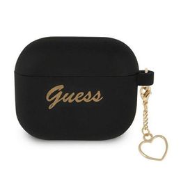 Guess Kopfhörer-Schutzhülle Guess GUA3LSCHSK AirPods 3 Cover schwarz / schwarz