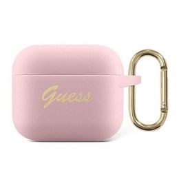 Guess Kopfhörer-Schutzhülle Guess GUA3SSSI AirPods 3 Hülle pink / pink Silikon