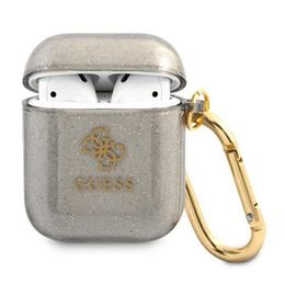 Guess Kopfhörer-Schutzhülle Guess GUA2UCG4GK AirPods Hülle schwarz / schwarz G