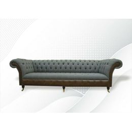 JVmoebel Chesterfield-Sofa Luxus xxl Chesterfield Viersitzer moderne Möbel Design Neu