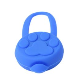 PRECORN Hunde-Leuchtgeschirr LED Silikon Leuchtanhänger Leuchthalsband Halsband Hundehalsband Katze