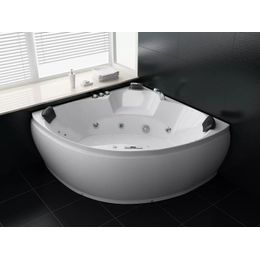 PureHaven Whirlpool 150x150 cm elegantes Design Heizung Lichttherapie Soundsystem
