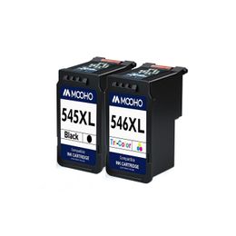 MOOHO ersetzt PG 545 für CANON CL-546XL 545XL Multipack Dreifarbig Farbe Tintenpatrone (PIXMA MX495 TR4550 TS3350 TS3450 TS3150 TS3151 TS3351)