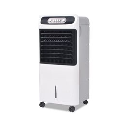 DOTMALL Eiseimer tragbarer Ventilator Mobiler Luftkühler 80 W 12 L 496 m³/h befeuchten