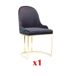 JVmoebel Esszimmerstuhl, Esszimmer Stühle Holz Luxus Sessel Stuhl Blau Lehnstuhl Wohnzimmer
