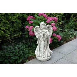 JVmoebel Skulptur Engel 78cm Skulptur Design Figur Statue Garten Skulpturen Grab