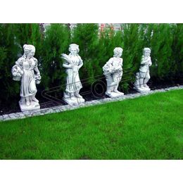 JVmoebel Skulptur Frau Skulptur Design Figur Statue Garten Figuren Statuen Skulpturen