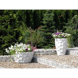 JVmoebel Skulptur Blumenkübel Pflanz Kübel Dekoration Figur Blumentöpfe Garten Vasen