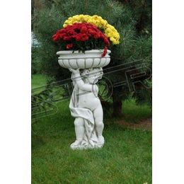JVmoebel Skulptur Blumenkübel Pflanz Kübel Figur Blumentöpfe Garten Vasen Gefäss 580