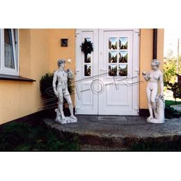 JVmoebel Skulptur Eva 120cm Skulptur Design Figur Statue Garten Statuen Skulpturen 185