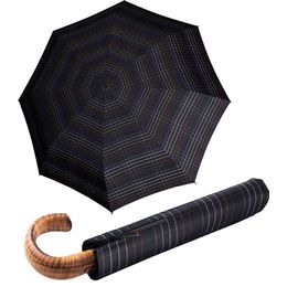 Knirps® Taschenregenschirm sehr stabiler Schirm für Herren mit Auf-Automatik