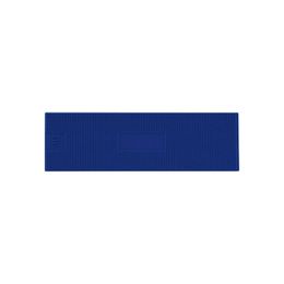 Triuso Verlegekeil PP Verglasungsklötze Montagekeile Unterlegplättchen 100 x 30mm blau