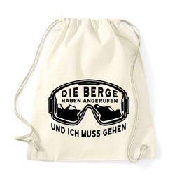 Youth Designz Turnbeutel Ich Muss Zu Den Bergen Baumwolle Tasche