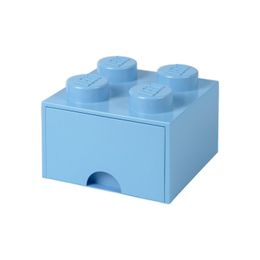 Room Copenhagen Aufbewahrungsbox LEGO Brick Drawer 4 hellblau