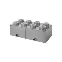 Room Copenhagen Aufbewahrungsbox LEGO Brick Drawer 8 grau