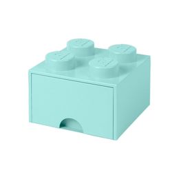 Room Copenhagen Aufbewahrungsbox LEGO Brick Drawer 4 aquablau
