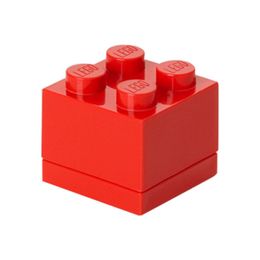 Room Copenhagen Aufbewahrungsbox LEGO Mini Box 4 rot