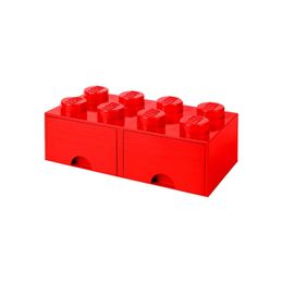 Room Copenhagen Aufbewahrungsbox LEGO Brick Drawer 8 rot