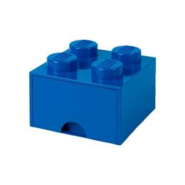 Room Copenhagen Aufbewahrungsbox LEGO Brick Drawer 4 blau